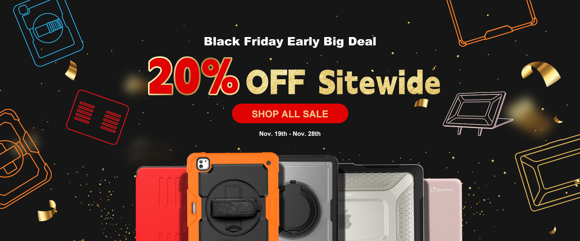 Seymac - Pro Premium Protective Cases for Tablet – SEYMAC